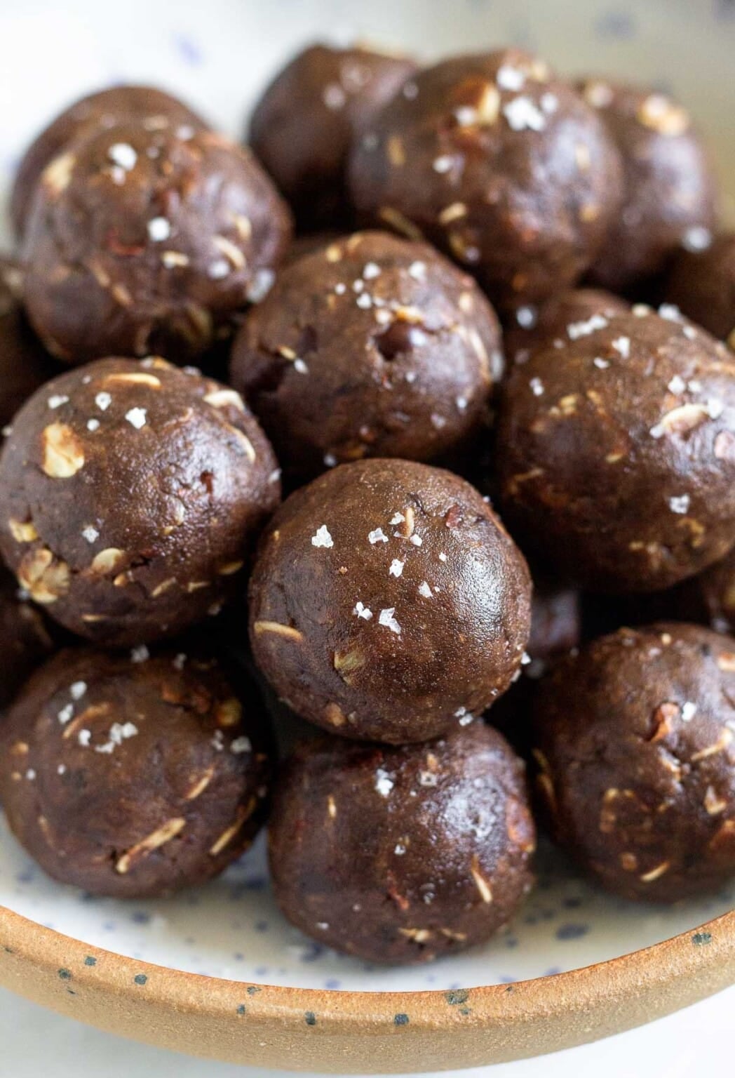 No Bake Chocolate Protein Balls (Vegan) - Eat the Gains