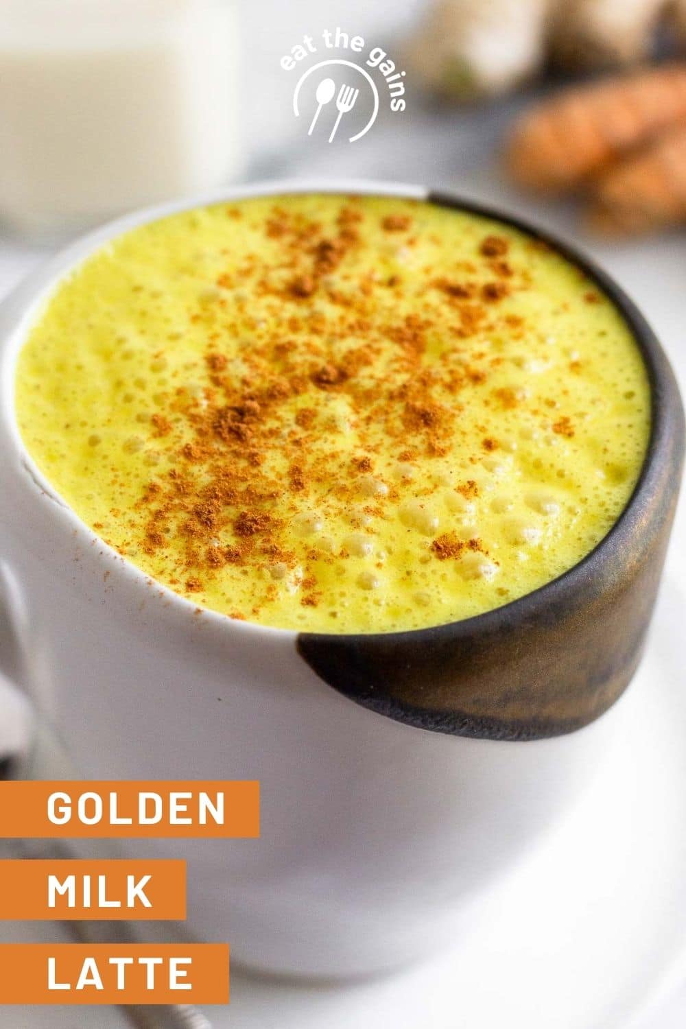 Golden Milk Latte (Turmeric Milk) - Eat the Gains