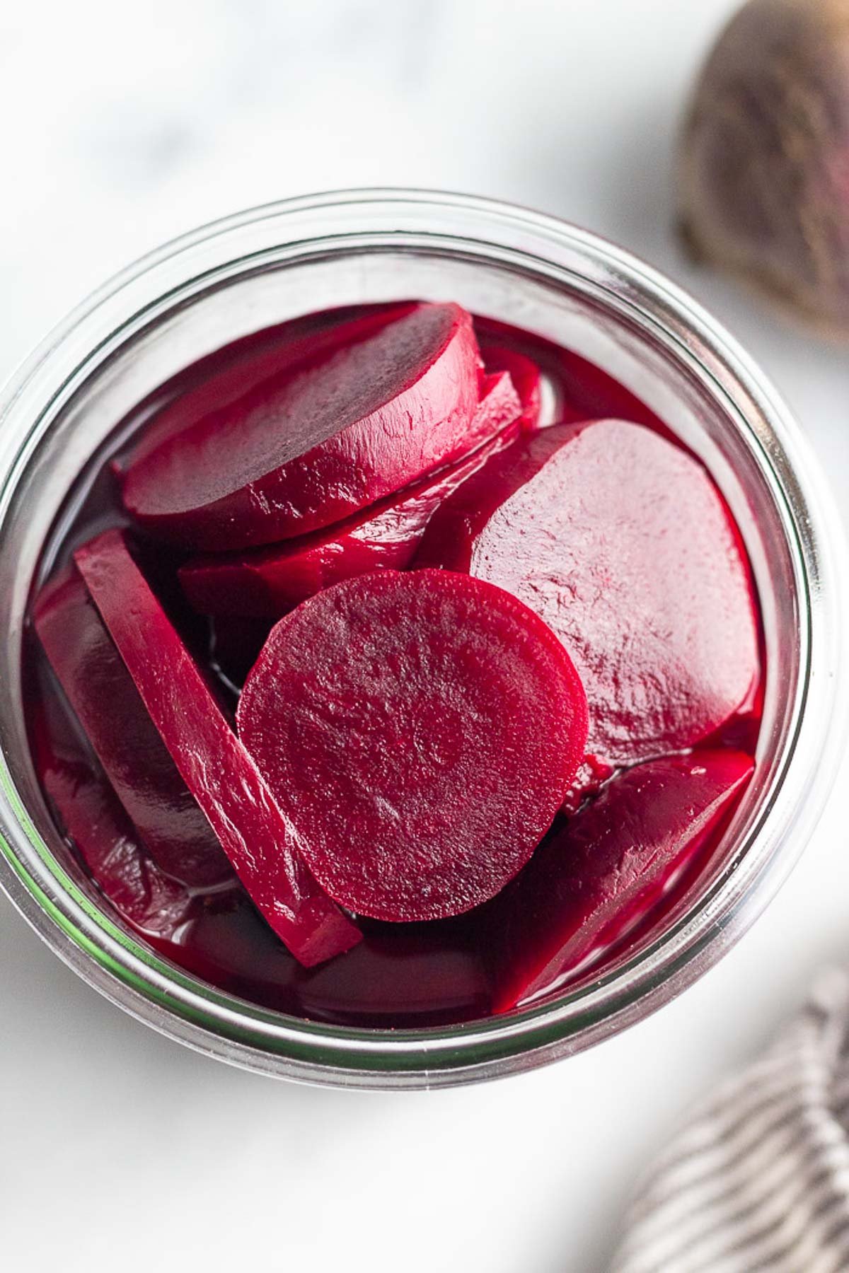 Refrigerator Quick Pickled Beets Recipe - Eat the Gains