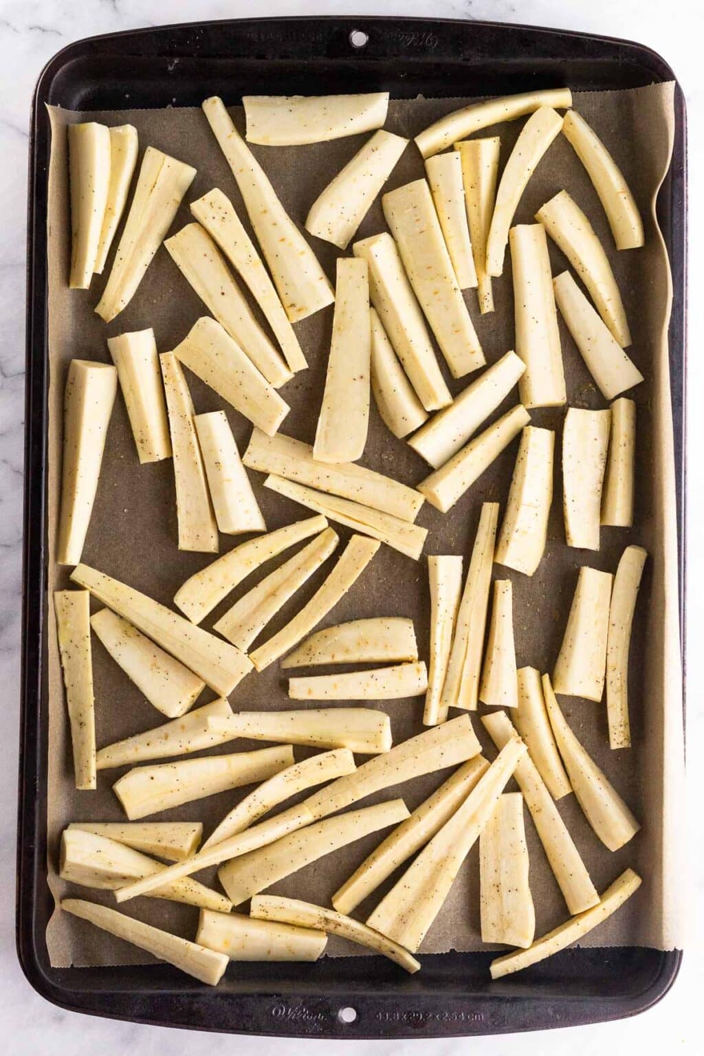 Easy Parmesan Roasted Parsnips - Eat the Gains