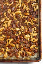 Cinnamon Sugar Candied Nuts Recipe - Eat the Gains