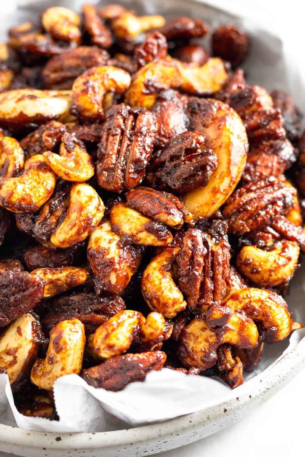 Cinnamon Sugar Candied Nuts Recipe - Eat the Gains