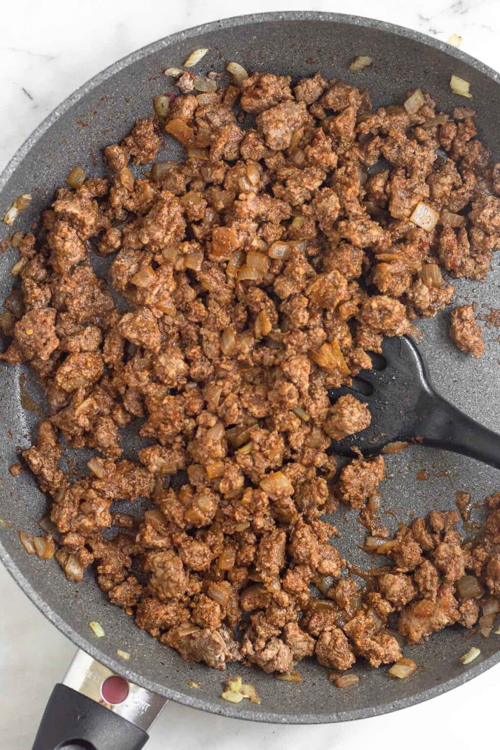 25-Minute Beef Tostadas with Beans & Cheese - Eat the Gains