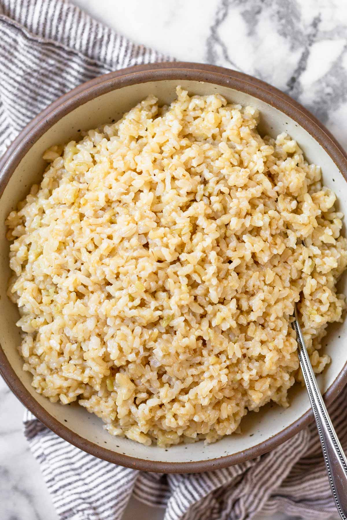 Easy Cheesy Rice (Instant Pot + Stovetop) - Eat the Gains