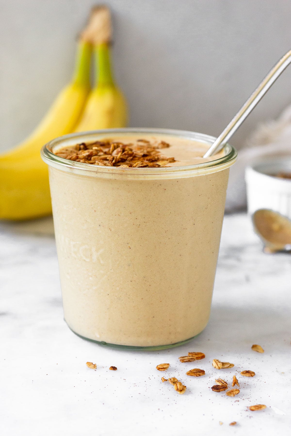 Peanut Butter Banana Protein Smoothie - Eat the Gains