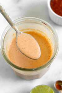 Creamy Salsa Dressing (5 Ingredients) - Eat the Gains