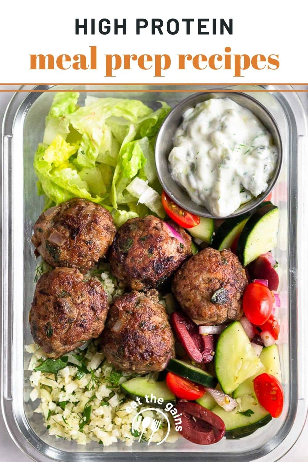 Healthy High Protein Meal Prep Recipes - Eat the Gains